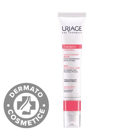 Crema calmanta cu textura bogata Tolederm Control, 40ml, Uriage | Dr ...