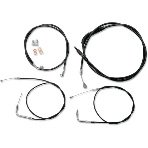 Handlebar Cablebrake Line Kit 12 14 Ape Hanger Handlebars Bla