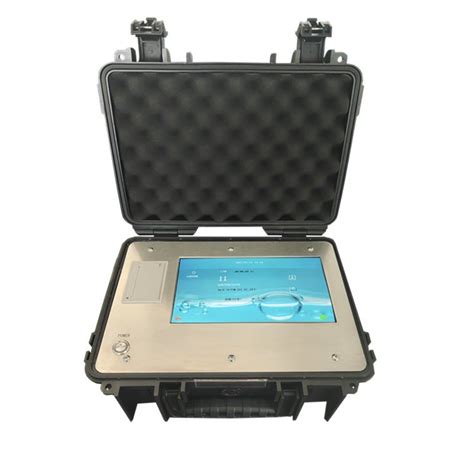 ISO And Nas Portable Particle Counter Oil Pollution Degree Tester And Portable