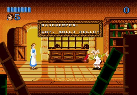 Disneys Beauty And The Beast Belles Quest 1993 Ocean Of Games