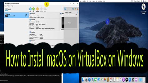 How To Install MacOS On VirtualBox On Windows YouTube