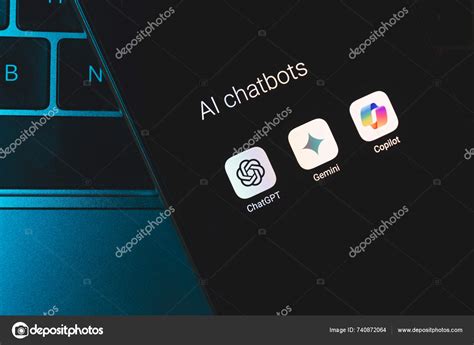 Kaunas Lithuania 2024 August Artificial Intelligence Assistant Language Models Smartphone