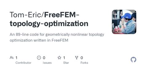 Github Tom Eric Freefem Topology Optimization An Line Code For Geometrically Nonlinear