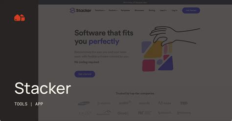 Stacker App No Code Supply Co