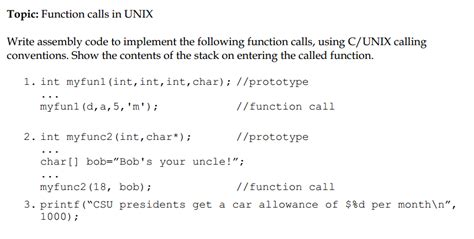 Solved Write Assembly Code To Implement The Following