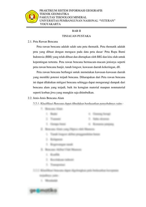 Solution 8 Sig Analisis Buffer Jalan Terhadap Perubahan Tutupan Lahan