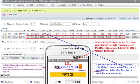 select list item attempt to get item number 3 of a list of length 1