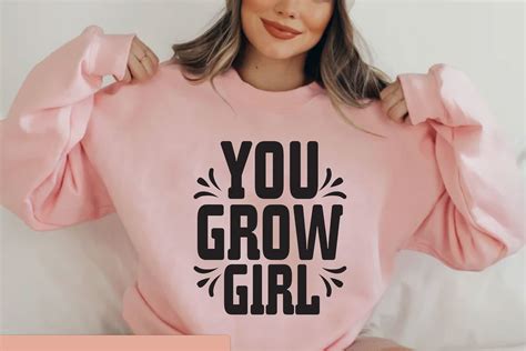 You Grow Girl Graphic By Sgtee · Creative Fabrica