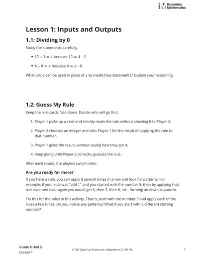 Lesson 1 Inputs And Outp