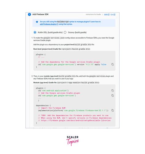 What Is FlutterFire Scaler Topics