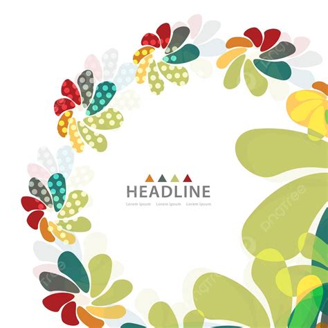 brochure header layout template brochure artwork design vector