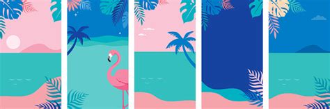 수직 소셜 미디어 여름 이야기 디자인 템플릿에는 텍스트를 위한 복사 공간이 있습니다 배너 인사말 카드 포스터 및 광고를 위한