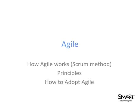 Agile Values Ppt