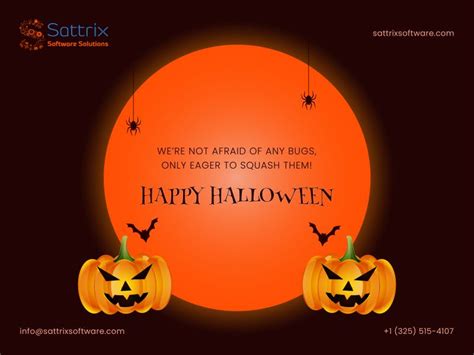 Sattrix Software Solutions On Linkedin Happyhalloween
