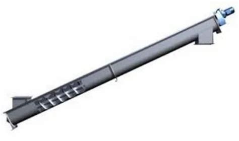 Carbon Steel Spiral Inclined Screw Conveyor Capacity 200 Kg At ₹ 150000 In Devanhalli