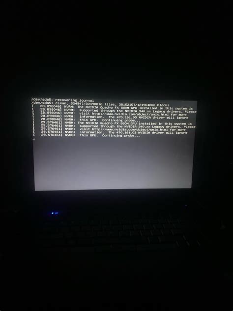 Am I Fcked Installed The Wrong Nvidia Driver Just Sits At This Screen Now When Attempting