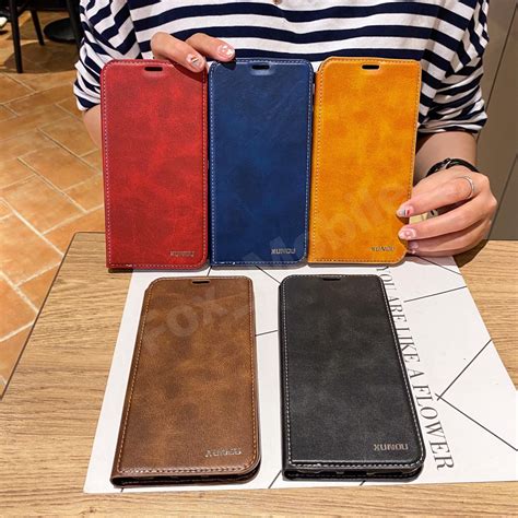 เคสฝาพับหนัง Xundu Oppo A57 2022 A77 A74 4g A74 5g Reno6