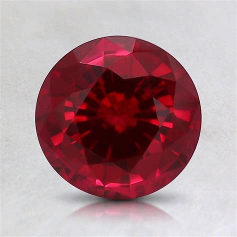 Mm Round Lab Grown Ruby RYLC RD