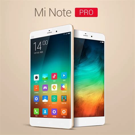 Xiaomi Announced Xiaomi Mi Note And Xiaomi Mi Note Pro With Inch Quad HD Display And
