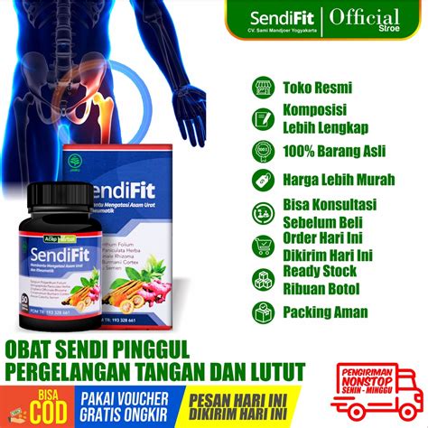 Jual Obat Nyeri Sendi Pergelangan Tangan Pinggul Lutut Dan Kaki Kapsul