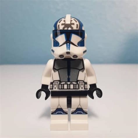 Clone Arc Trooper Custom Decaled Lego Minifigures Echo Fives Jesse