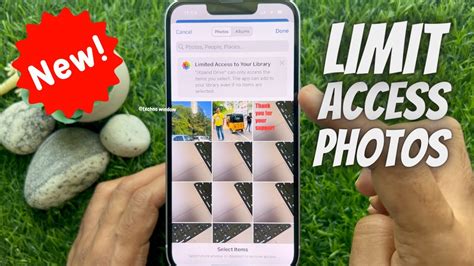 How To Limit Iphone Photos App Access For Apps With Ios 17 Youtube
