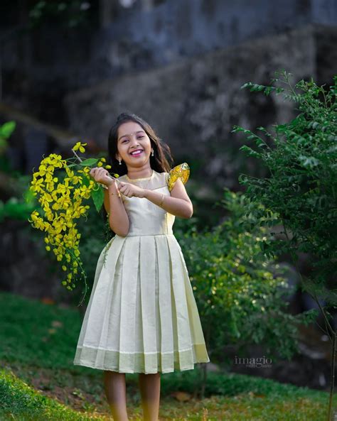 Devanandha Looks Very Cute In Vishu Pictures Malikappuram Actress Devanandha New Photos