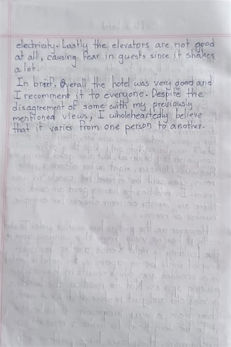 Esl English As Second Language Review Writing R Igcse