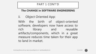 Csc Software Engineering Lecture Note Cont D Pptx Computer Software And Applications