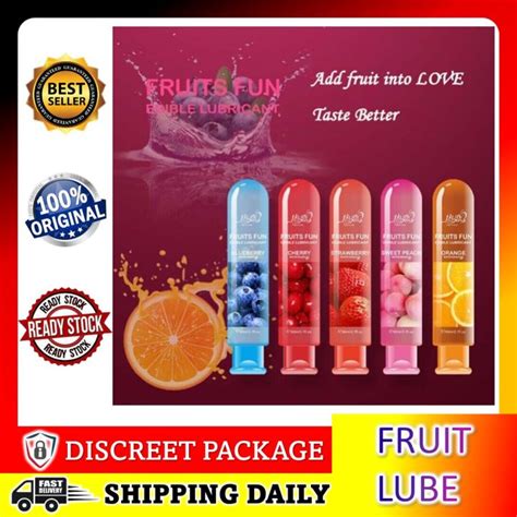 Fruit Flavor Edible Organic Sex Lubricant Product For Oral Sex Private