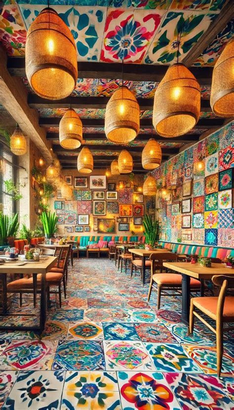 Mexican Decor Restaurant Interior Design