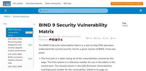 Bind9に複数の脆弱性 確認とアップデートを Itmedia エンタープライズ