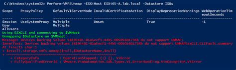 Perform Vmfs Unmap Using Powercli Adil Arif