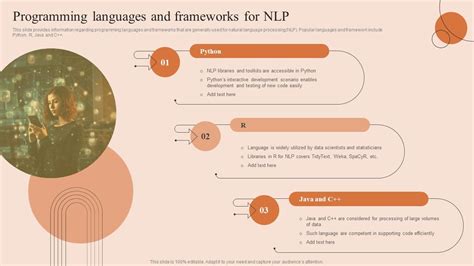 Natural Language Processing Programming Languages And Frameworks For