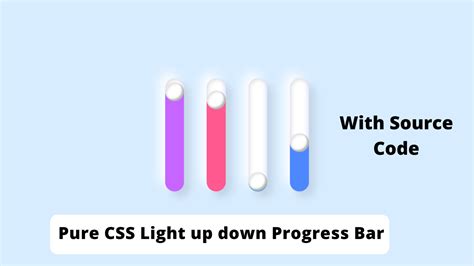 Css Light Up Down Progress Bar 2022 Pure Css Light Progress Bar Css Progress Bar Devcraw