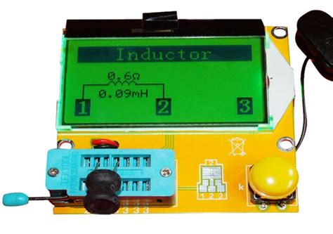Diy Electronics Component Tester Ελεγκτής εξαρτημάτων
