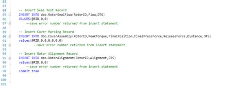 Solved Calling Insert Stored Procedure Uspinsertbarcode From