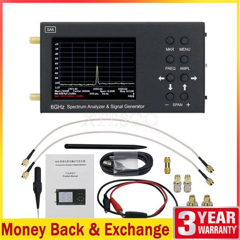 New 6ghz Sa6 Portable Rf Spectrum Analyzer Spectrum 49 Off
