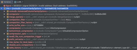 Android SIGSEGV Signal SIGSEGV Invalid Address Fault Address Xa On Android NDK