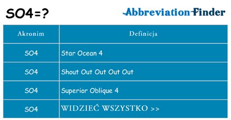 Co oznacza SO4?