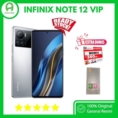 Infinix Note 12 VIP NFC 8 256GB 120W Mediatek Helio G96 Gaming Hyper Charge Super Light Amoled