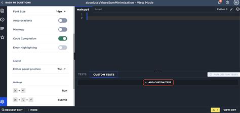 Creating Custom Test Cases For Single Function Questions Codesignal