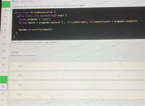 Analyze The Following Java Code Snippet Studyx
