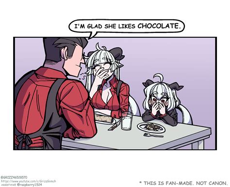 Helltaker Baphomet And Krampus Helltaker Drawn By Grizz Danbooru