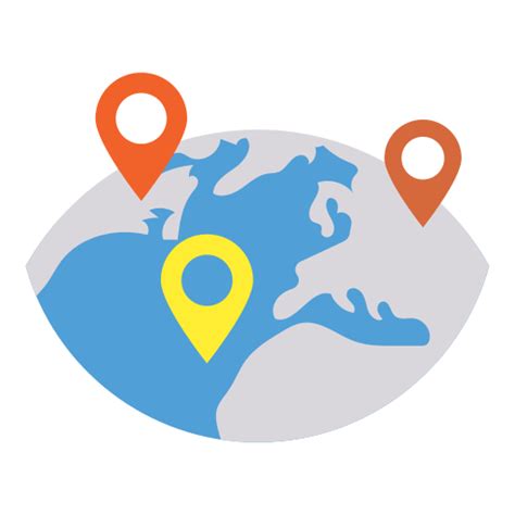 Map Dinosoft Flat Icon
