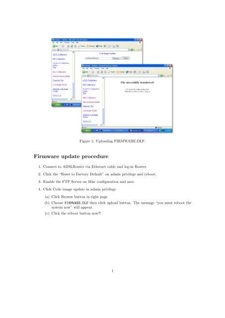 Firmware Update Procedure E Tech Downloads