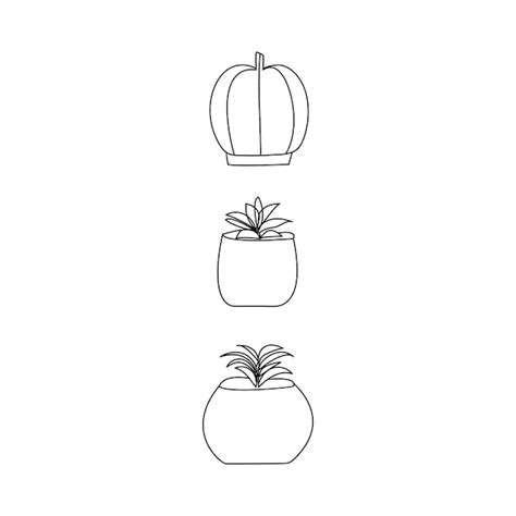 식물 성장 나무 연계 ⁇ 터 그림의 연속 한 줄 그림 프리미엄 벡터