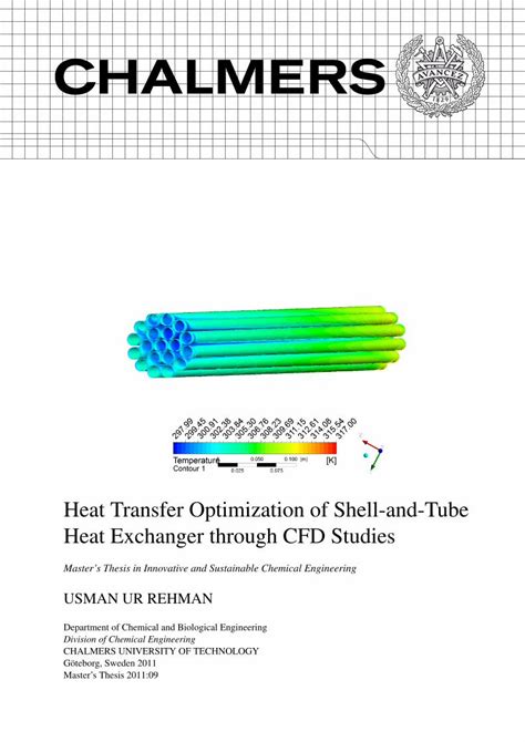 pdf heat transfer optimization of shell and tube heat publications