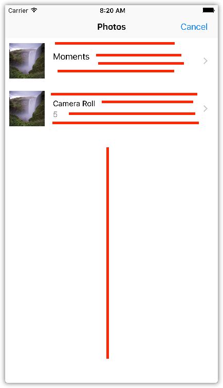 ios - How to change background color of a UIImagePickerController's Table View? - Stack Overflow