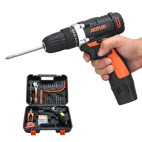 Tl Nm Torque Adjustable Dual Speed Electrical Power Screwdriver Drill Screw Driver Kits